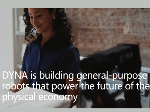 Dyna Robotics Raises $120M Series A as Global Tech Giants Back Embodied ...